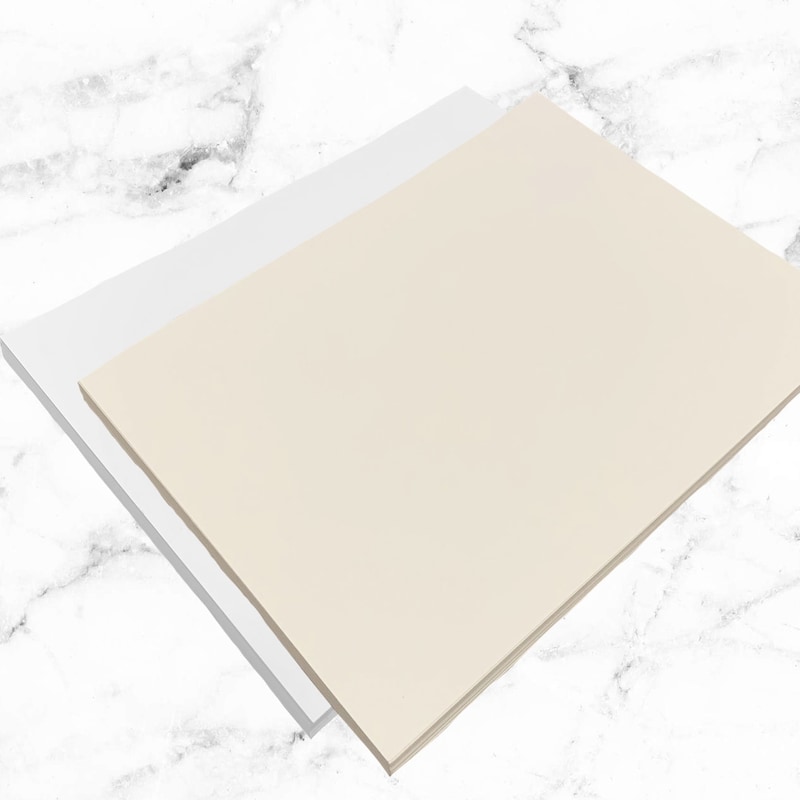 Cardstock White Ivory - Etsy