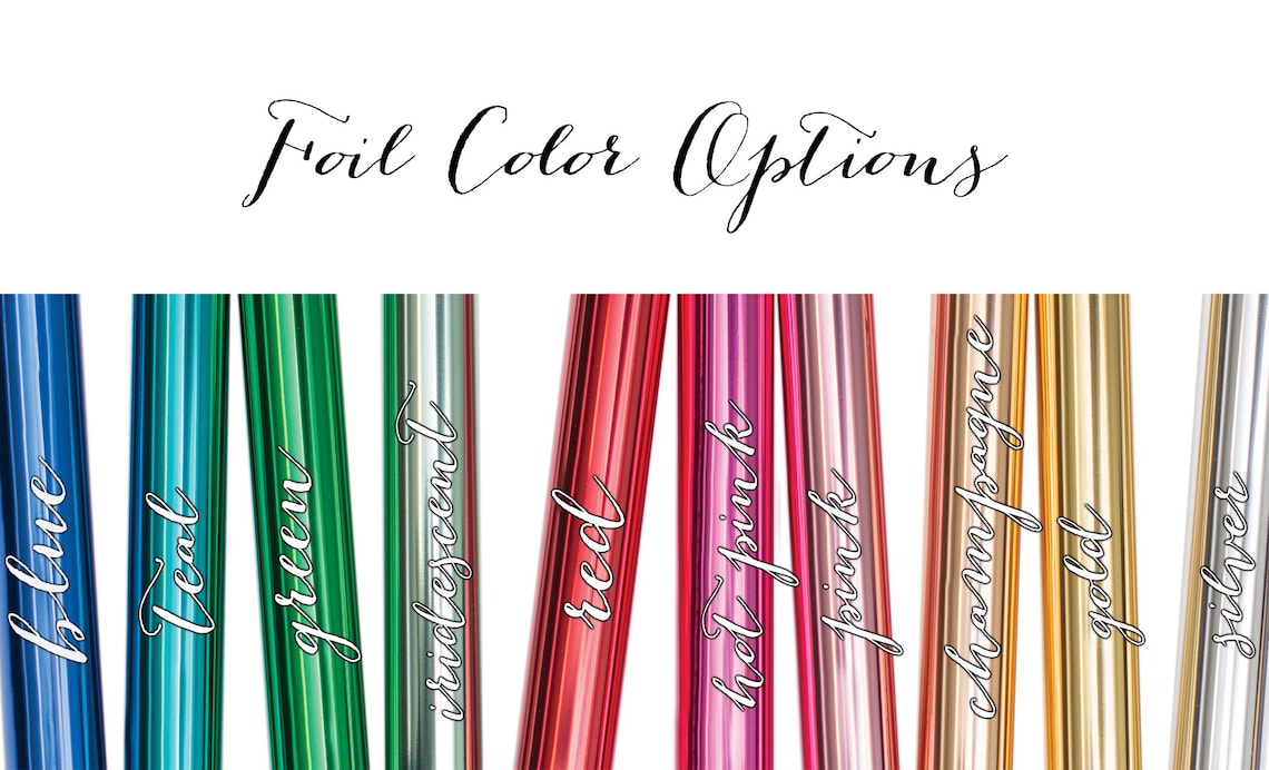 Foil Return Address Labels Clear Gold Foil Labels - Etsy