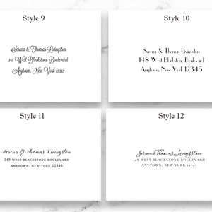 A7 Envelope Addressing, Calligraphy Envelope Address Printing Envelope ...
