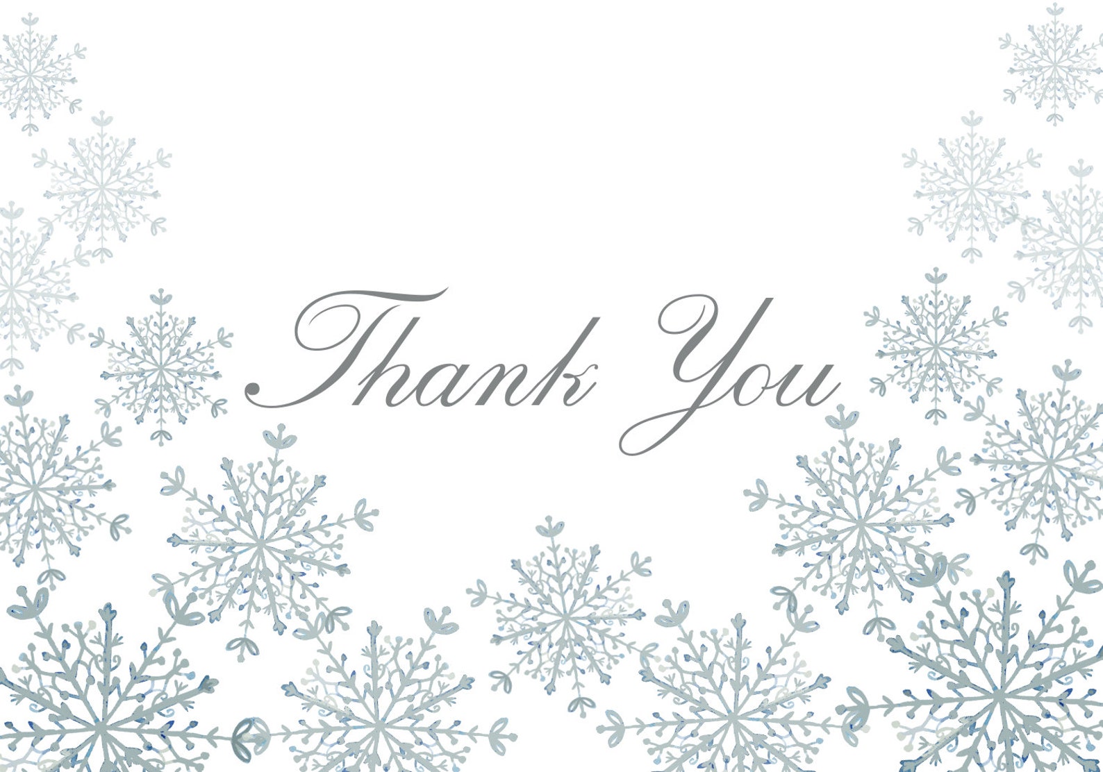 Snowflake Wedding Invitation Template Winter Wedding Invite | Etsy