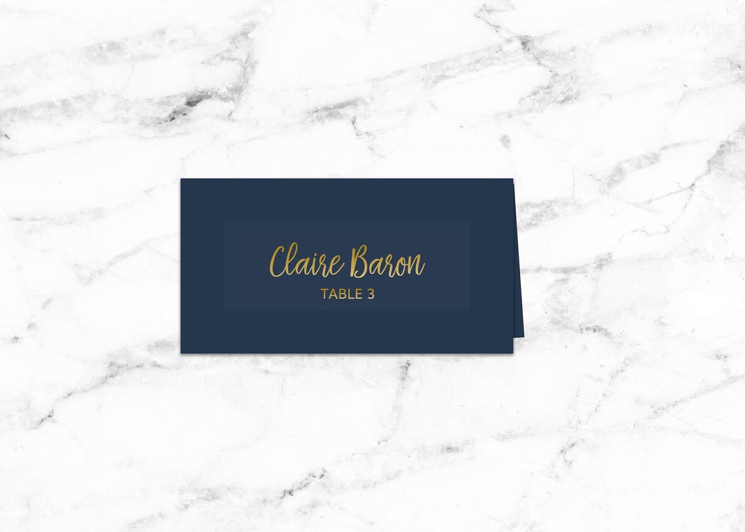 Wedding Place Card Labels - Place Card Names - Clear Gold Foil Stickers ...