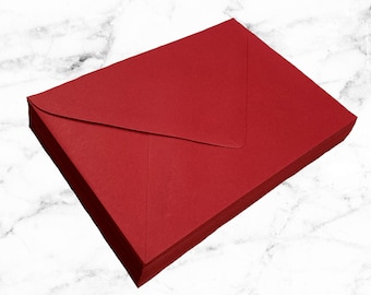 Red Elegant Wedding Invitation, Red and White Invitation, Custom ...