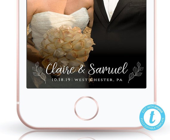 Wedding snapchat geofilter 60 photos - Astyledwedding.com