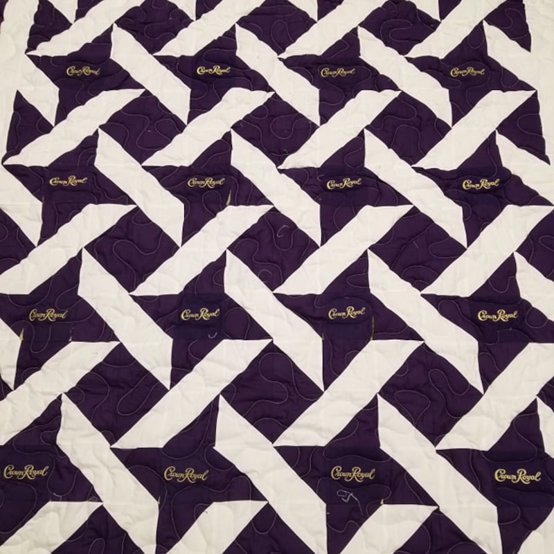 Crown Royal Quilt - Etsy