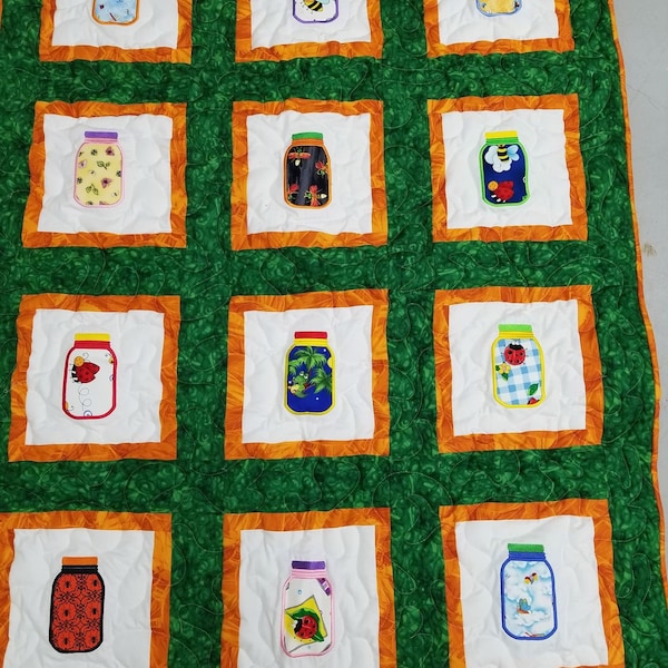 Bug Jar Quilt - Etsy
