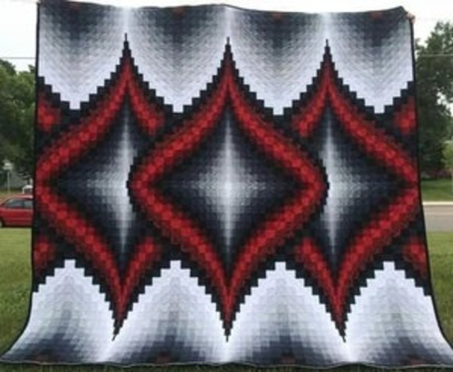 Starburst Bargello Color Options Available - Etsy