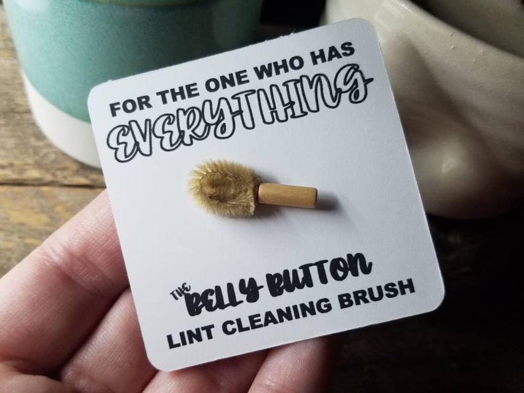 Belly Button Lint Cleaner Brush | Stocking Stuffer Gag Gift | Novelty ...