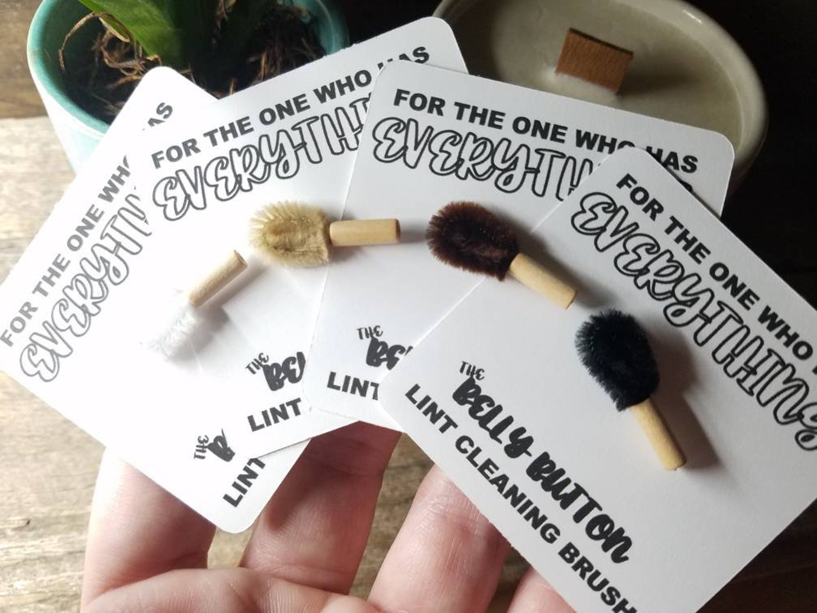 Belly Button Lint Cleaner Brush | Stocking Stuffer Gag Gift | Novelty ...