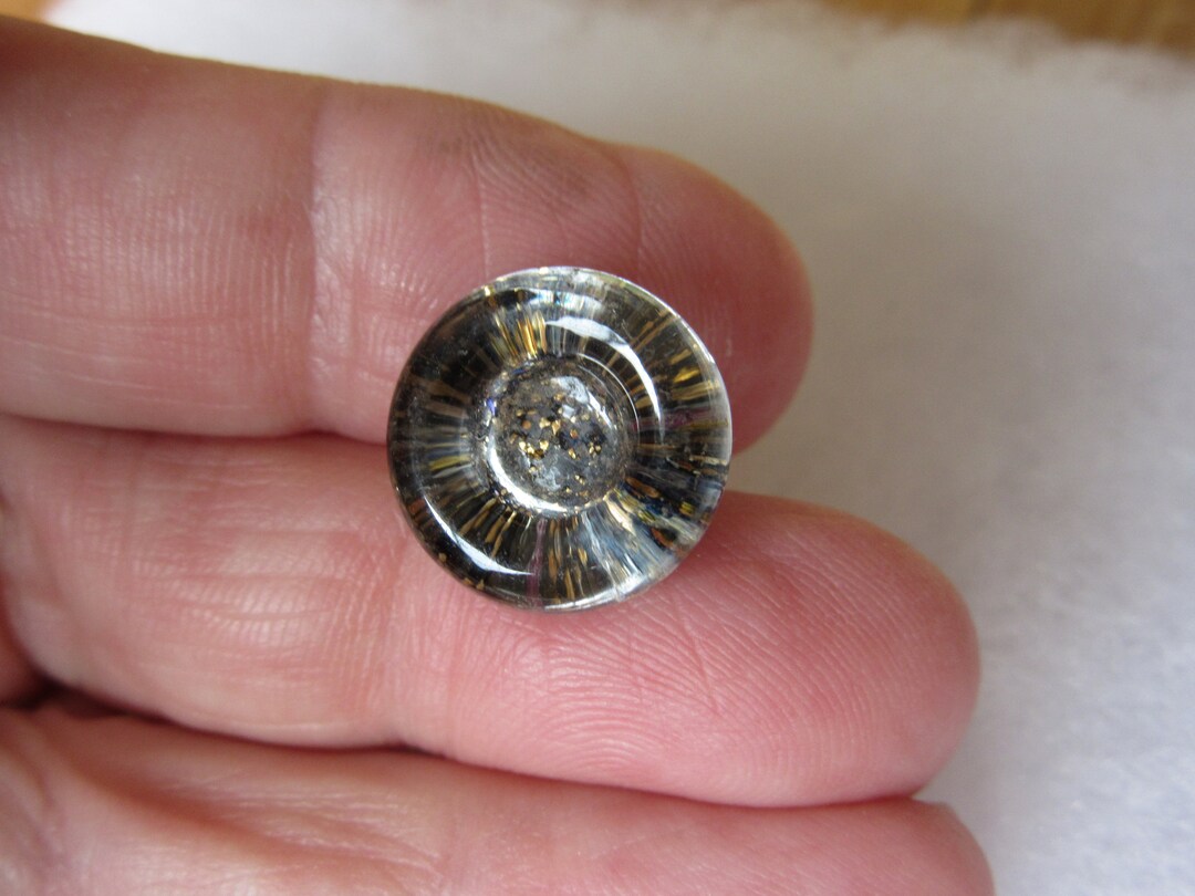 Small Antique Sewing Button Beautiful Kaleidoscope With Dimple Design ...