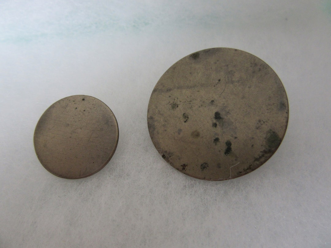 Genuine 18th Century Sewing Buttons Tombac Large and Medium Waistcoat ...