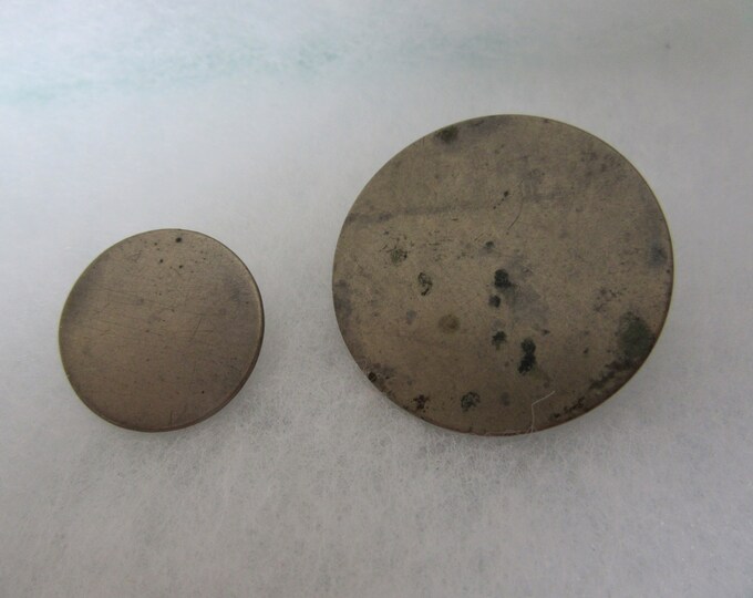 Genuine 18th Century Sewing Buttons Tombac Large and Medium Waistcoat ...