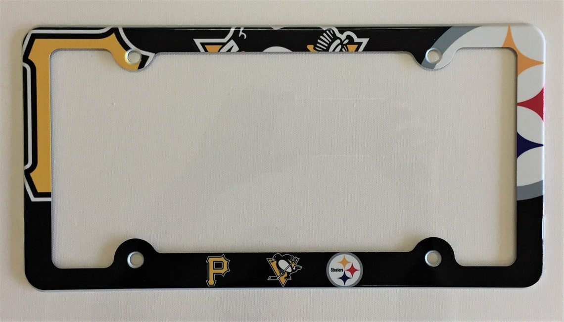 Pittsburgh Sport Teams License Plate Frame Decorative Plate - Etsy