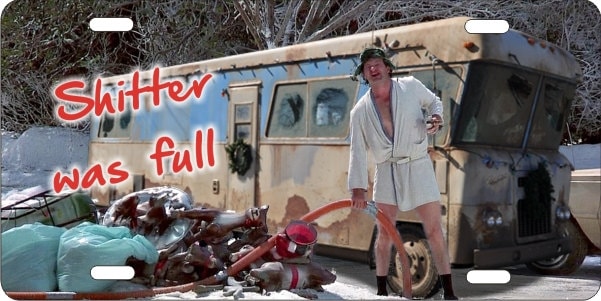 Christmas vacation cousin eddie rv personalized novelty front | Etsy