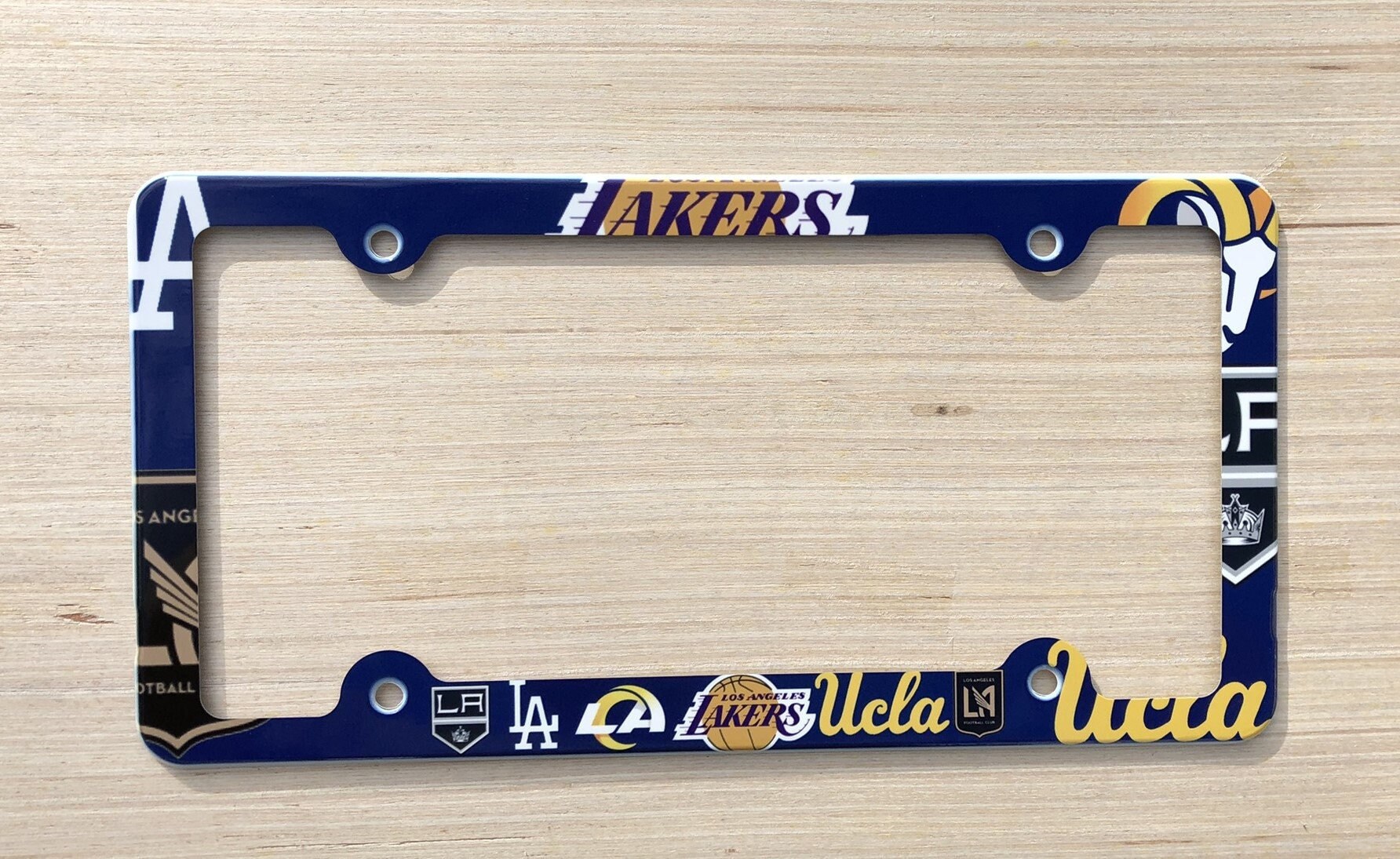 Los Angeles Sport Teams License Plate Frame Decorative UCLA Plate ...