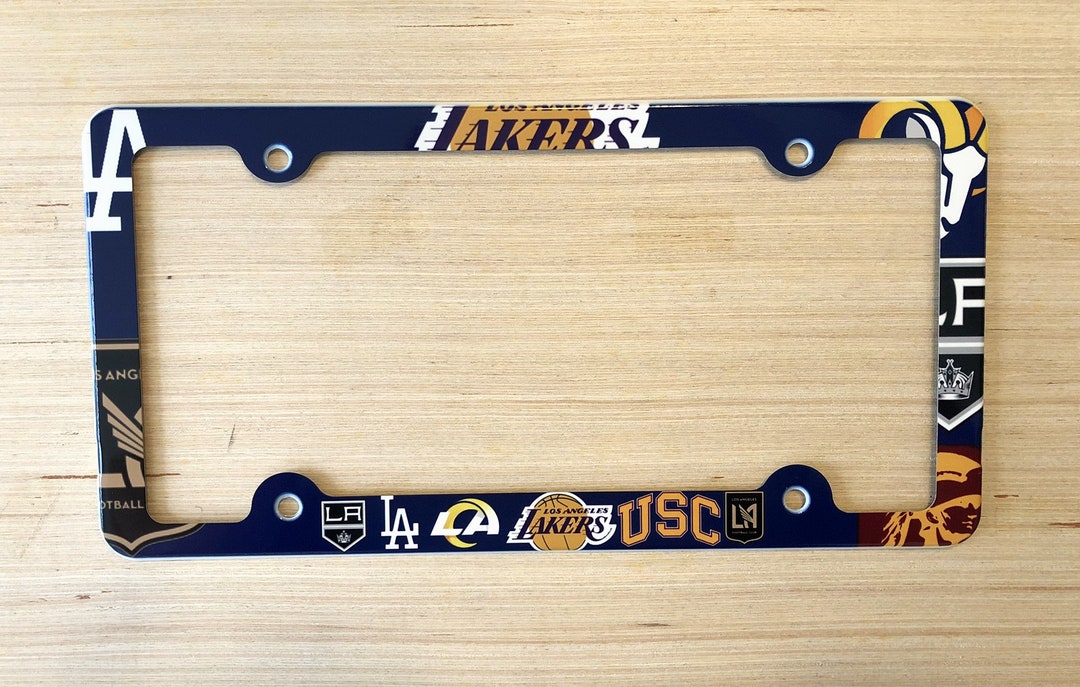 Los Angeles Sport Teams License Plate Frame Decorative USC Plate Holder ...