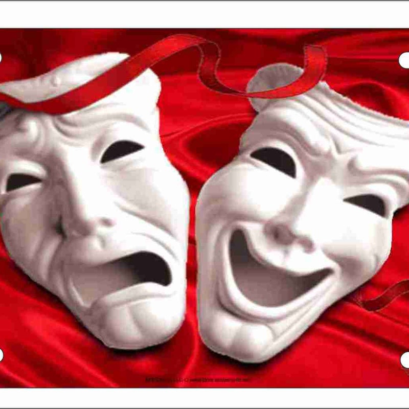 Comedy Mask - Etsy