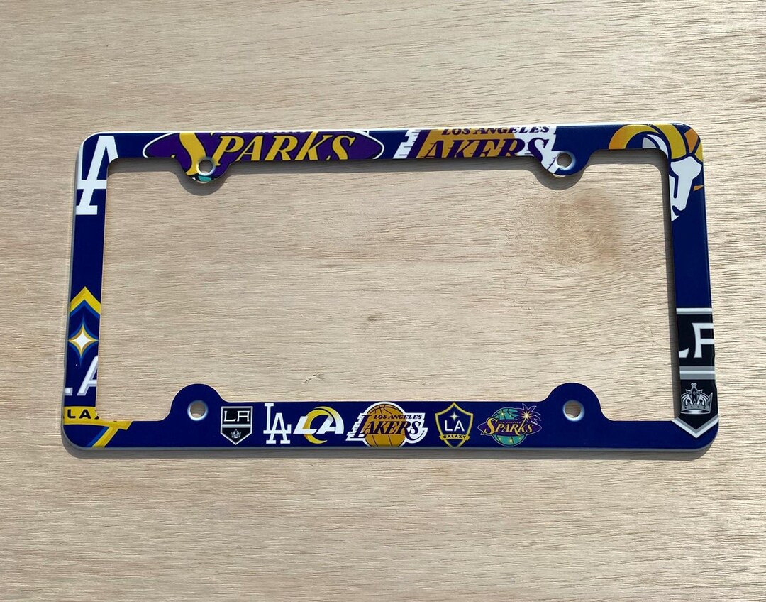 Los Angeles Sport Teams License Plate Frame Decorative Plate Holder - Etsy