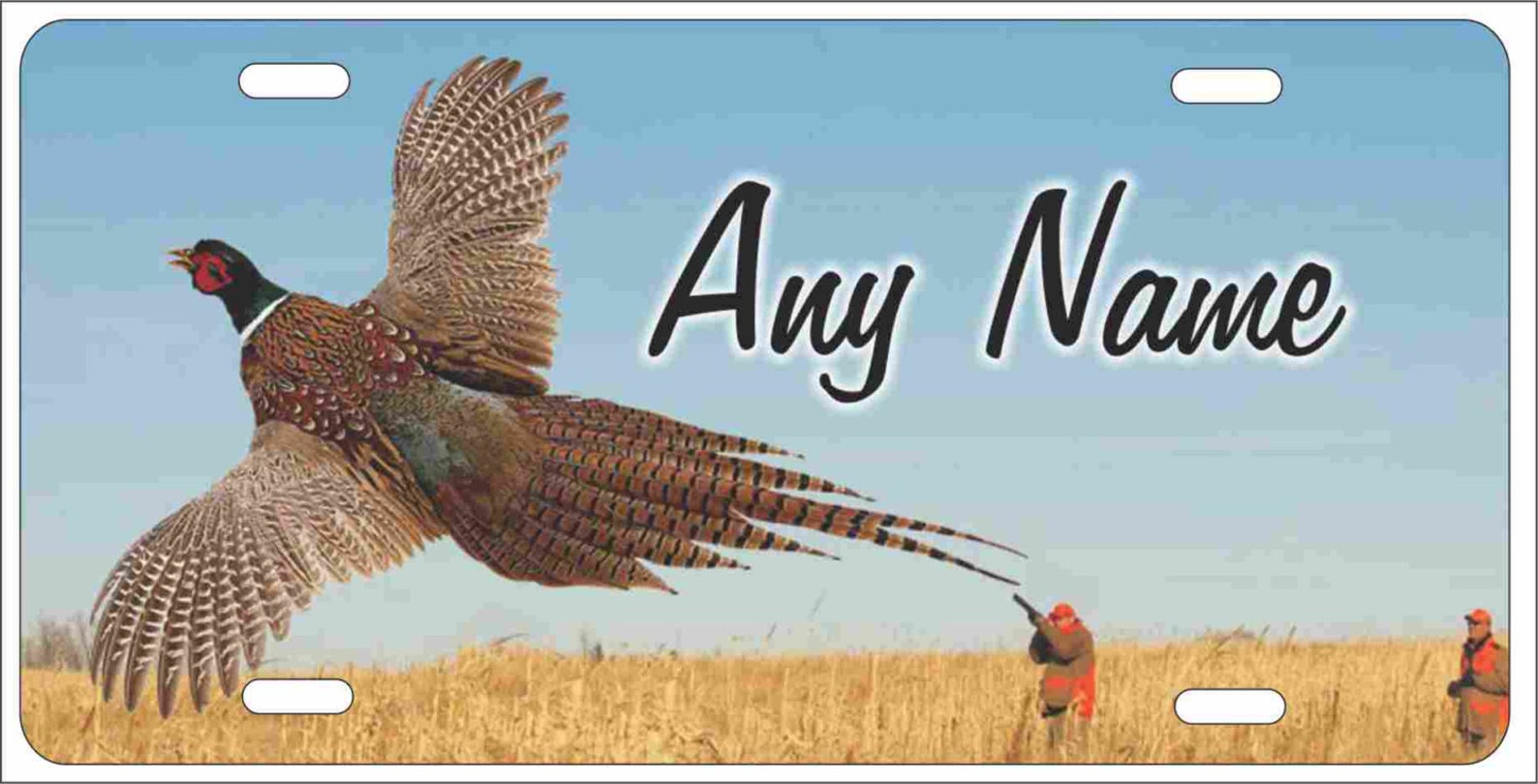 Pheasant Hunting Personalized Custom Novelty Front License | Etsy