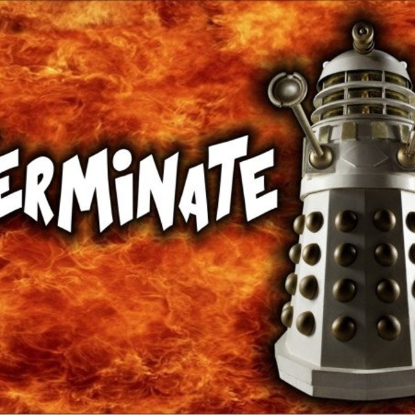 Dalek Exterminate - Etsy