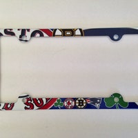 Boston Massachusetts License Plate Rectangular Metal Magnet 2.25" X 1. ...