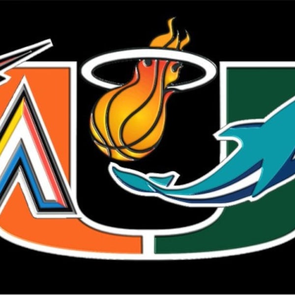 Miami Sports - Etsy