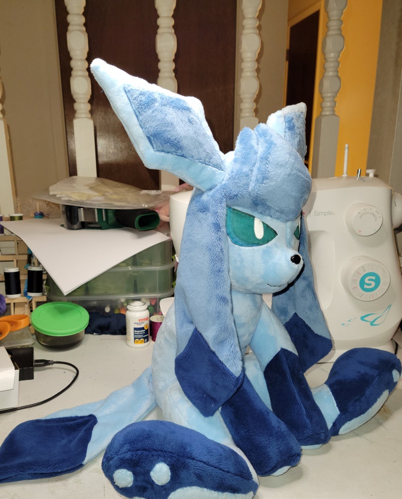 Glaceon Plush - Pokemon - Etsy