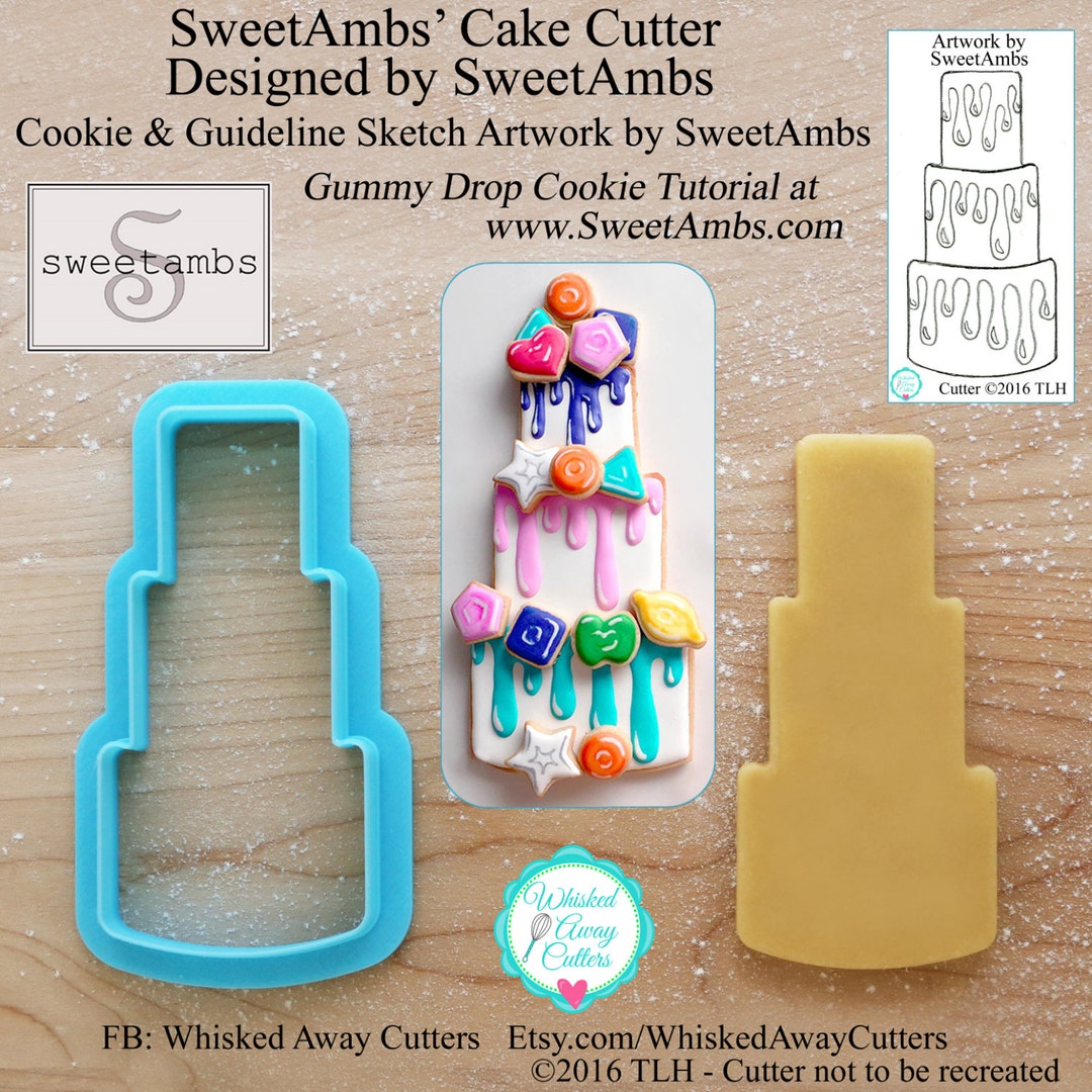 Sweetambs' Cake Cutter Designed by Sweetambs - **guideline Sketch to ...
