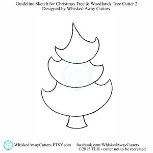 Christmas Tree & Woodlands Tree 2 and Fall Leaf Cookie Cutter Designed ...