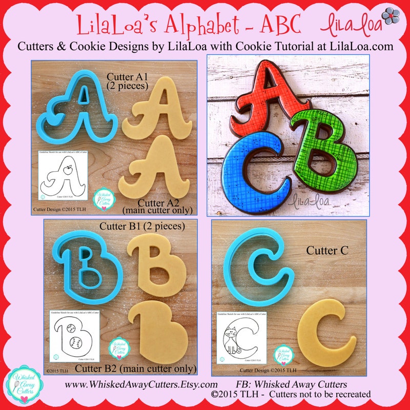 Abc Cookie Cutter - Etsy