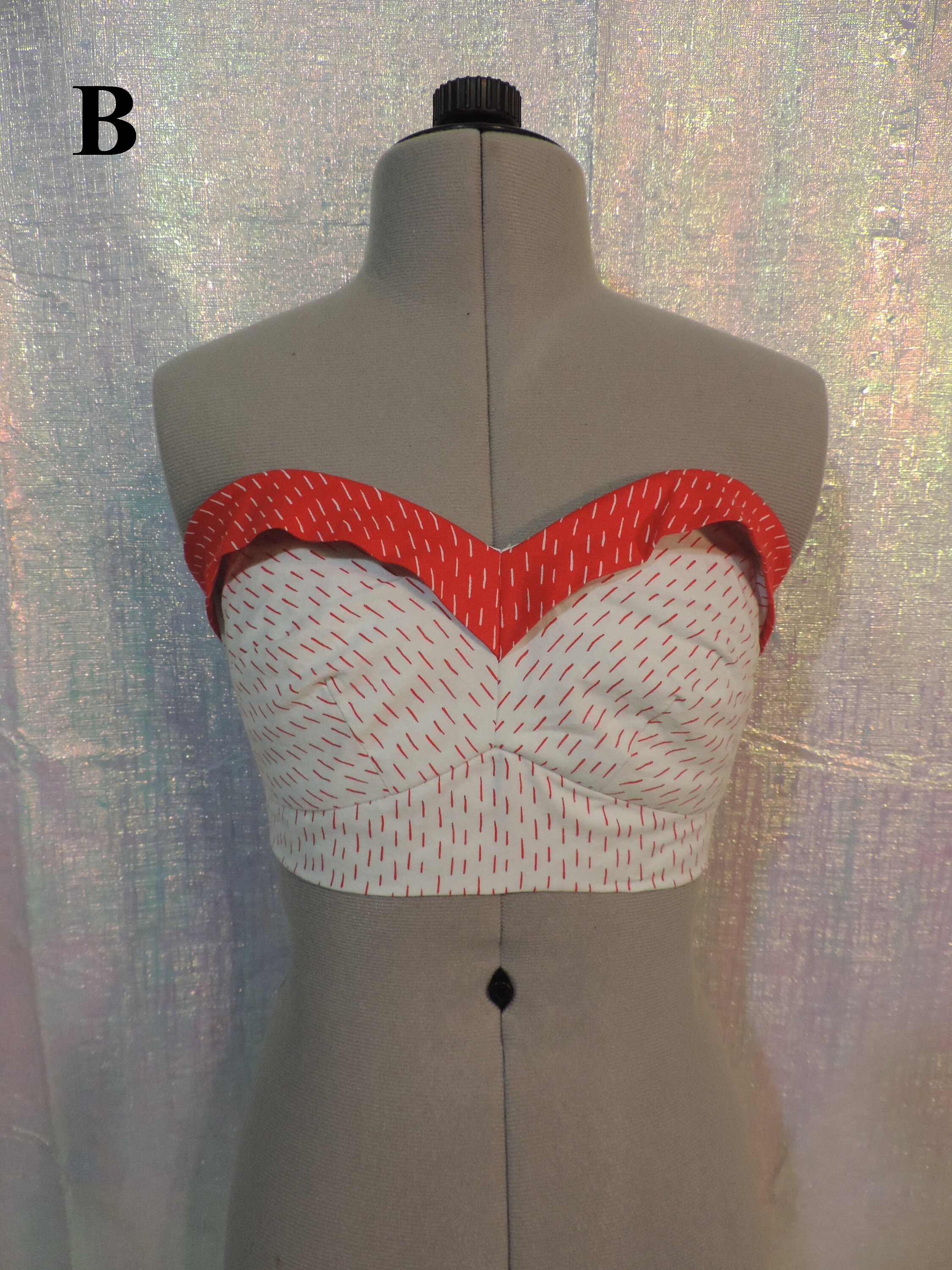 Multiple 1950s Style Halter Bra Crop tops Size 29.5 | Etsy