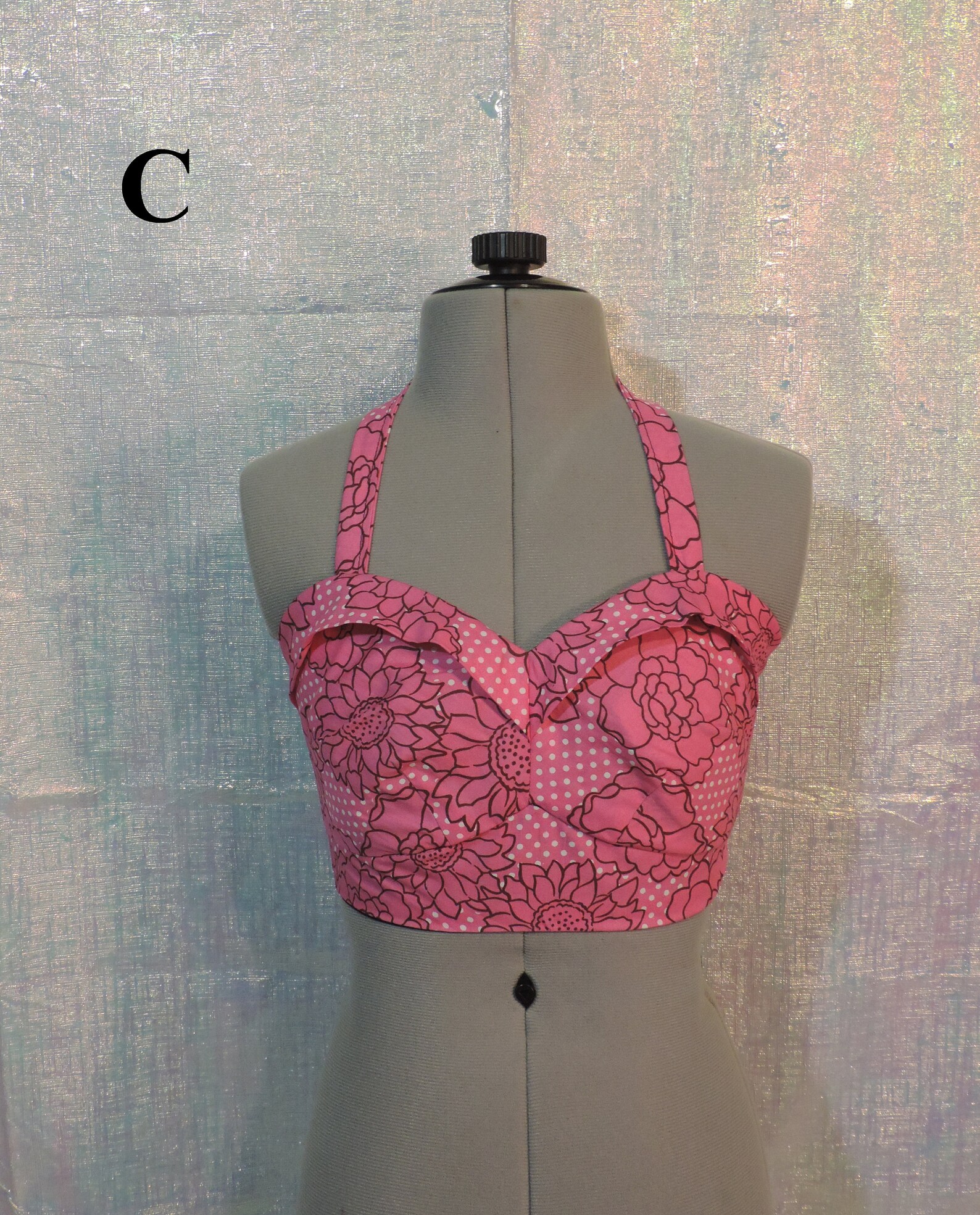 Multiple 1950s Style Halter Bra Crop Tops Size 29.5 - Etsy