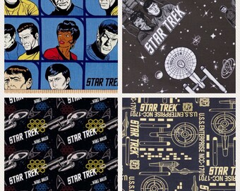 Star trek fabric by the yard | Etsy
