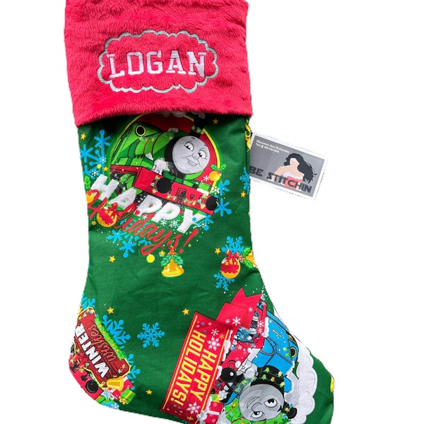 Thomas the Tank Engine Stocking - Etsy