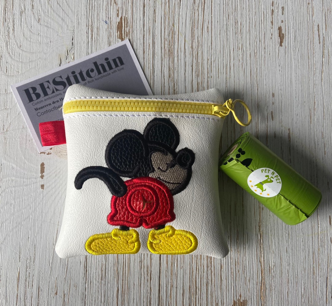 Poop Bag Holder / Mickey Poop Bag Holder - Etsy
