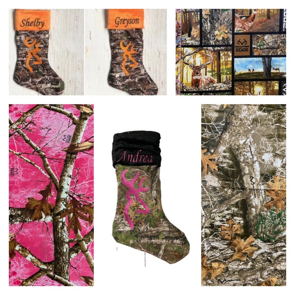 Camo Stocking - Etsy