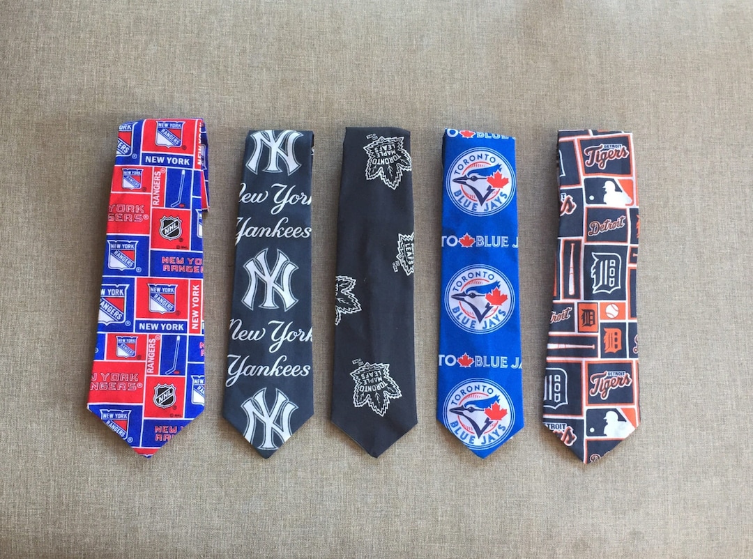 Tie / MLB and NHL Neck Tie / New York Yankees Neck Tie, Men's Tie, Boy ...