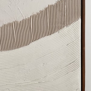 Oversized Abstract Plaster Wall Art | 3d Wall Art | Plaster Art ...