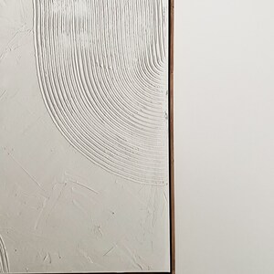 Extra Large Framed Abstract Plaster Wall Art | 3d Wall Art | Plaster ...