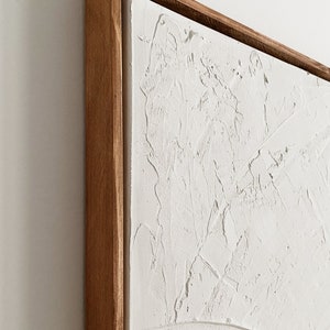 Extra Large Framed Abstract Plaster Wall Art | 3d Wall Art | Plaster ...