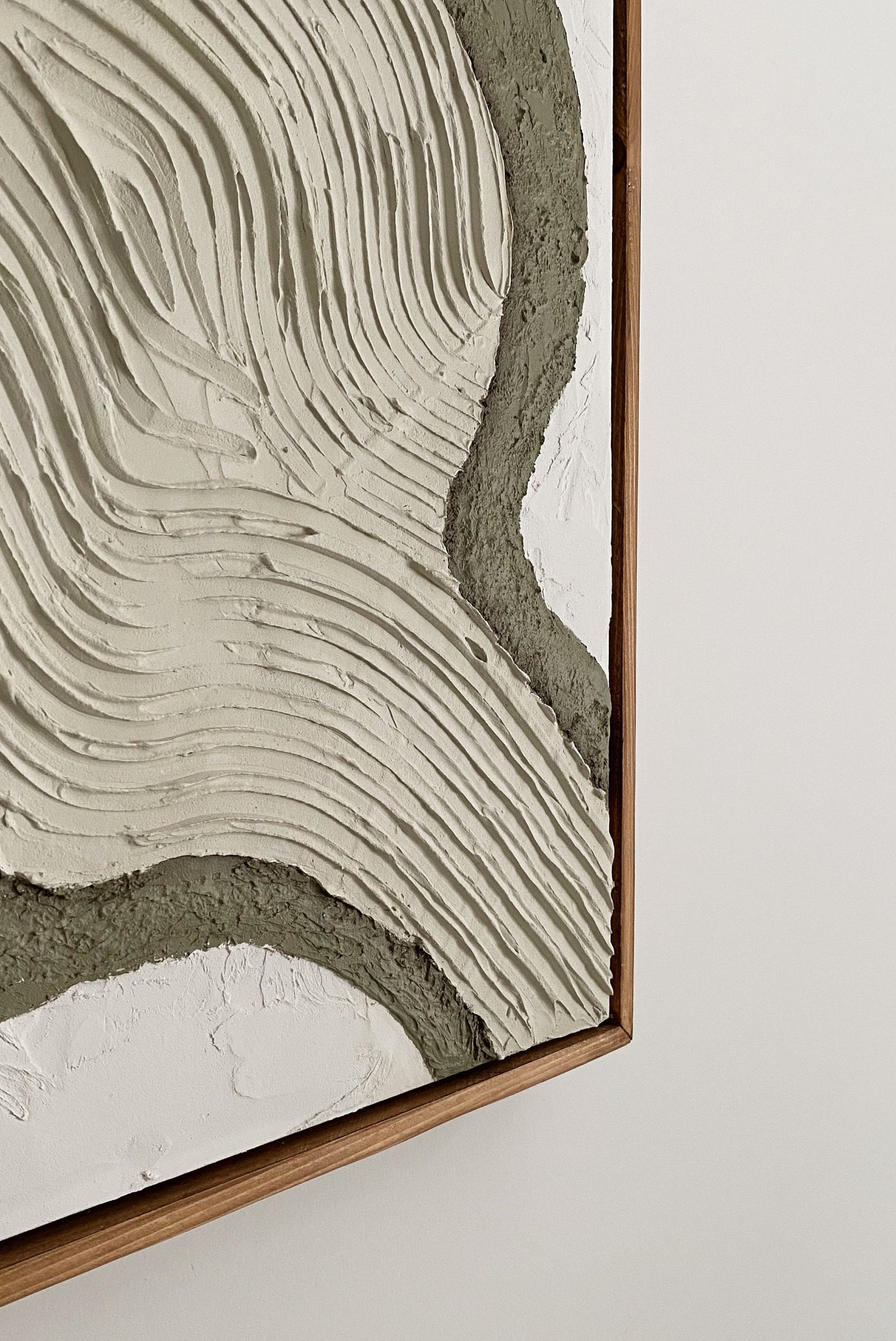 Set of 2 Abstract Plaster Wall Art 3d Art Plaster Art Plaster Paint ...