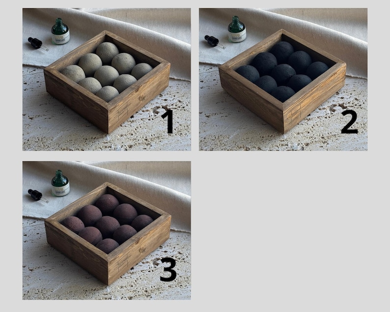 ARÖMA - Concrete Essential Oils Diffuser | Handmade Wood Box | Concrete ...