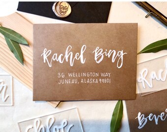 Handwritten envelope | Etsy