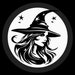 Stunning Beguiling Witch Silhouette PNG and JPEG Elegant Alluring ...