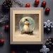 Winter Whimsy: Digital Snowman Snow Globe Art JPEG Snow Globe 1 - Etsy