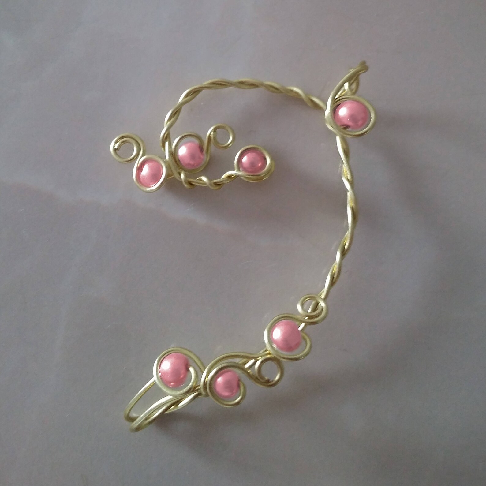 Beauty and the Beast Inspired Ear Cuff Belles Ear Wrap Pink | Etsy UK