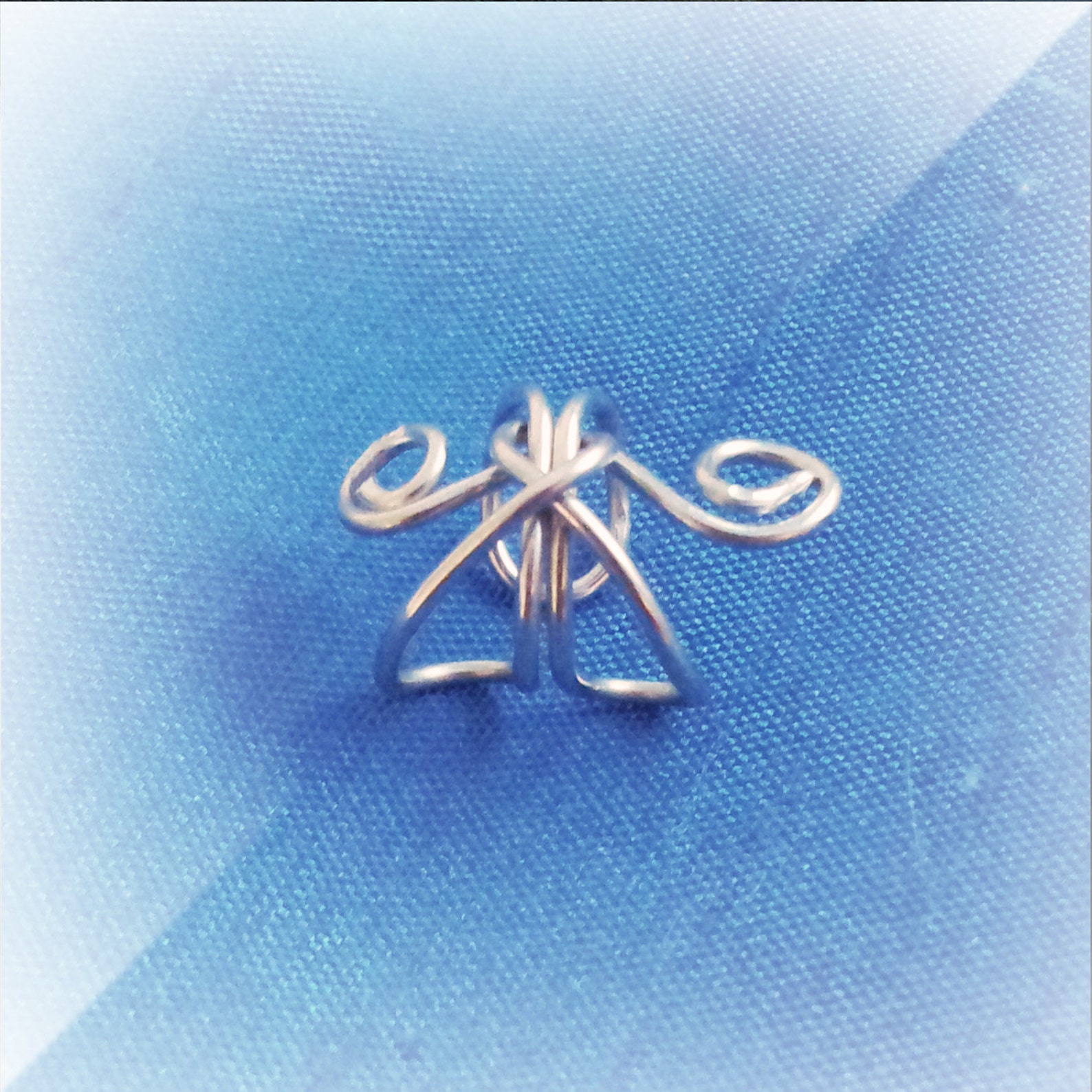 Silver Ear Cuff Silver Plated Ear Wrap - Etsy