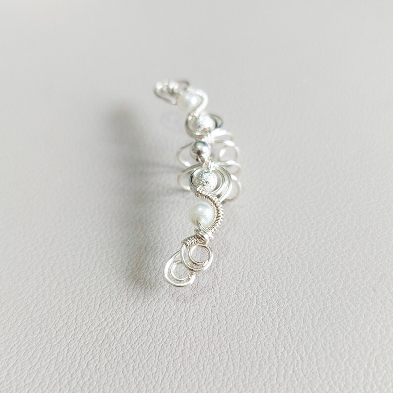 Silver Ear Cuff Silver Plated Elegant Ear Wrap - Etsy