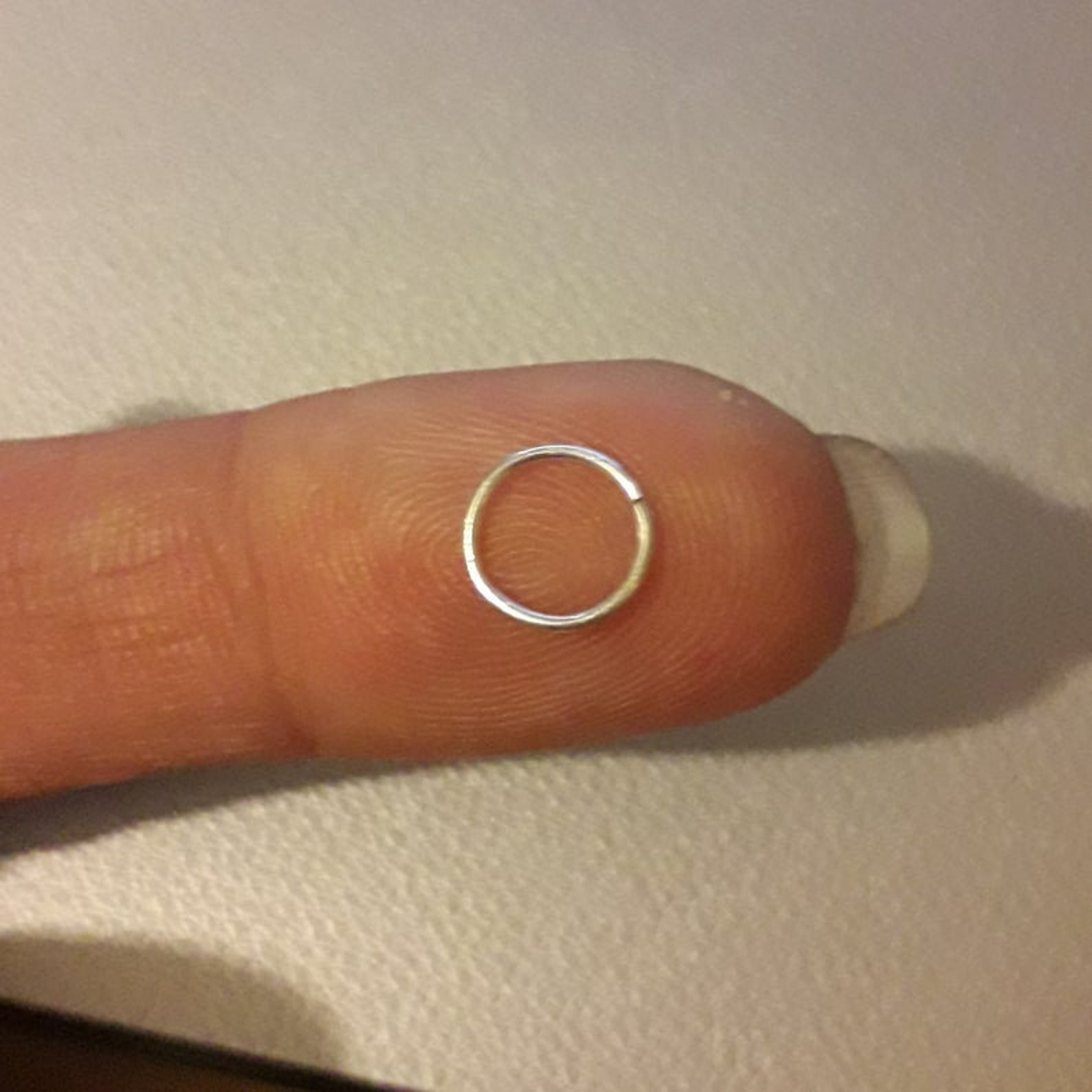 Mens Gold Helix Hoop Helix Ring Tragus Hoop Hugger Earring | Etsy