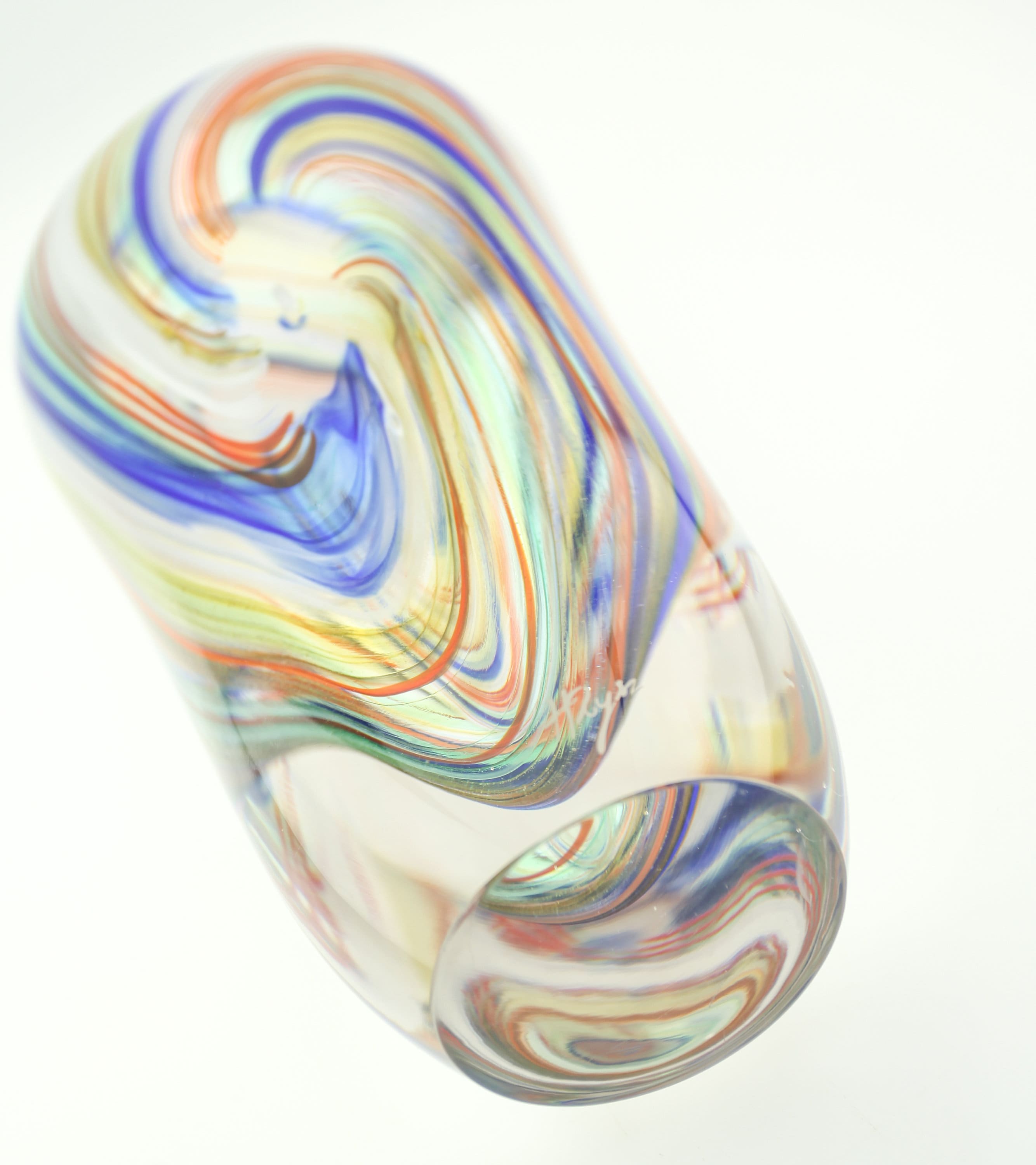 Rysz Glass Vase, Heavy - Etsy