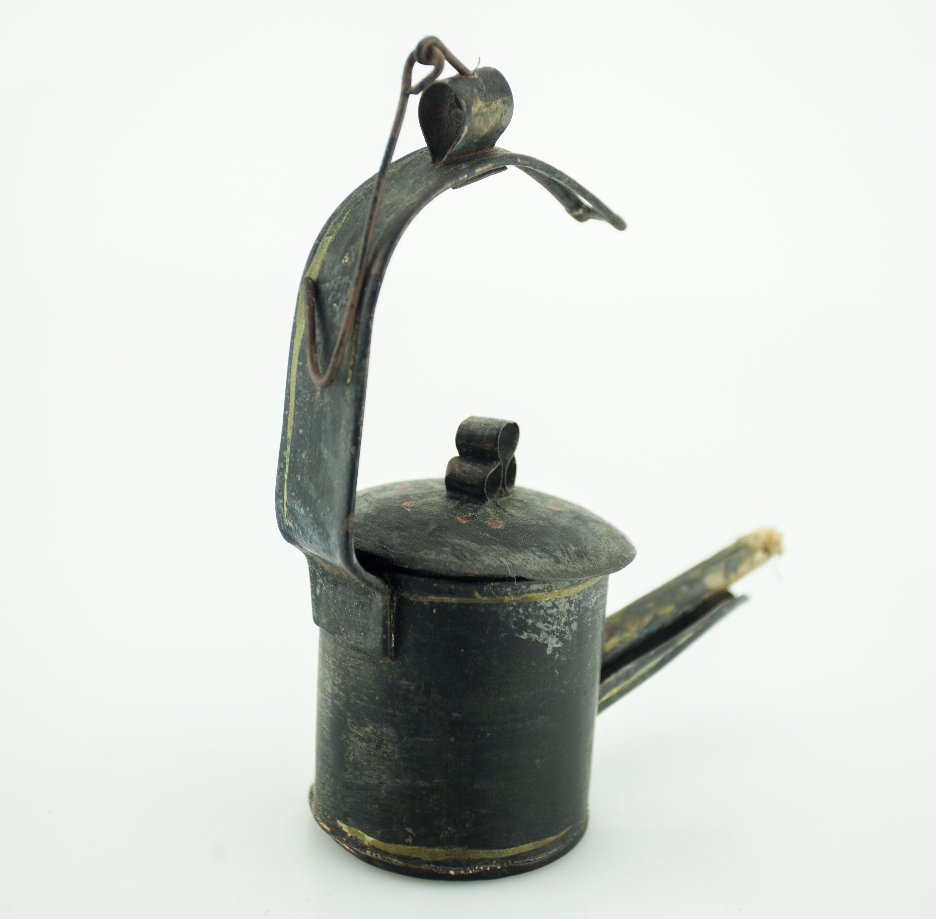 Tin Oil Wick Cap Lamp Early 1900s - Etsy